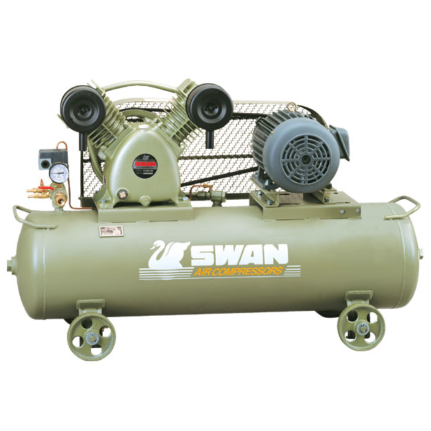 Swan Air Compressor 8 Bar, 3HP, 650rpm, 355L/min, 110kg SVP-203